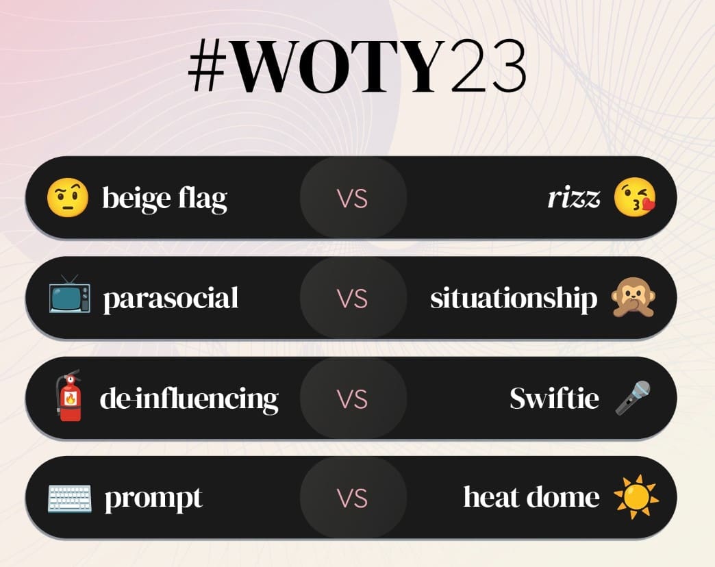 Oxford’s 2023 Word of the Year is ‘Rizz’